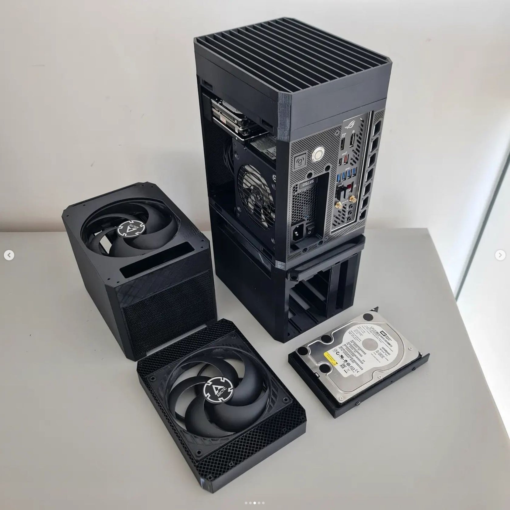 MASS - Stackable NAS ITX Enclosure – MODCASE